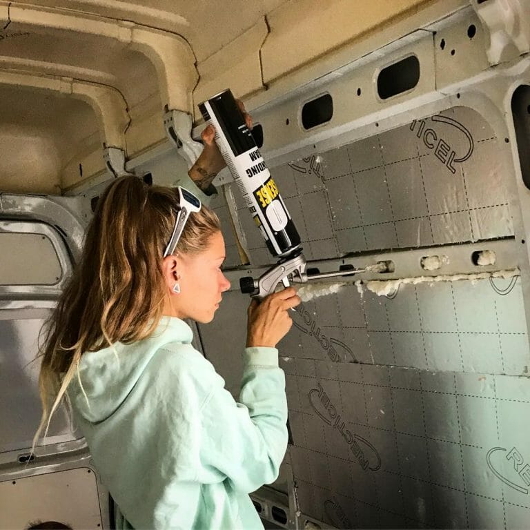 DIY Van Insulation For A Campervan Conversion | How To Install Insulation