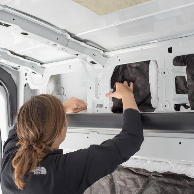 DIY Van Insulation For A Campervan Conversion | How To Install Insulation