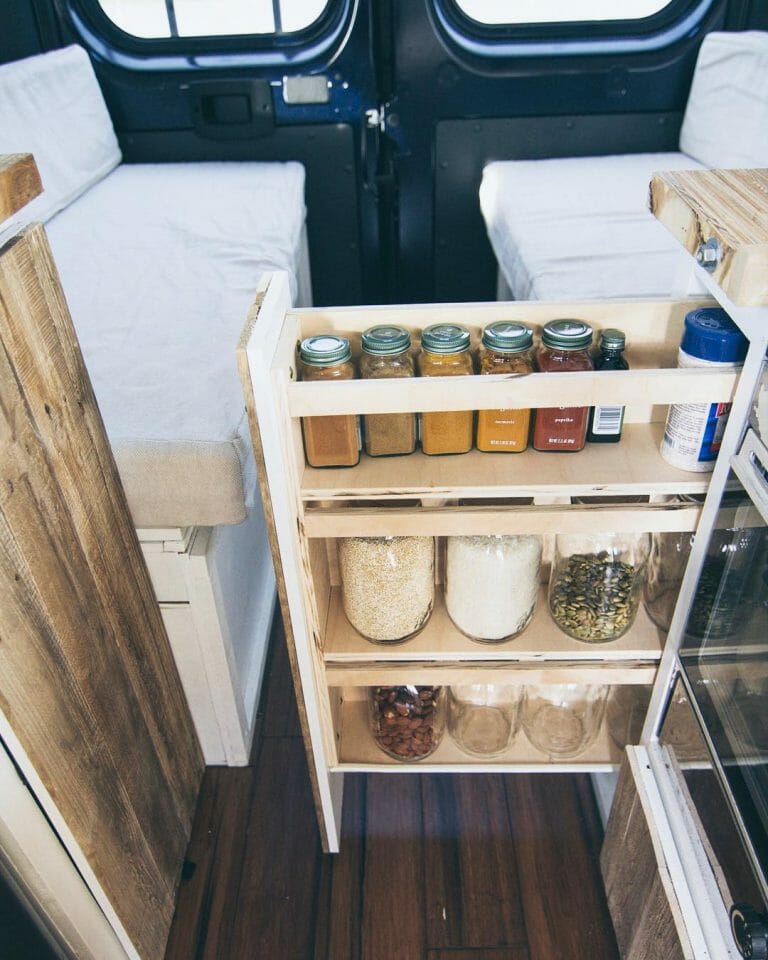 Van Life Storage And Organization Ideas With Examples